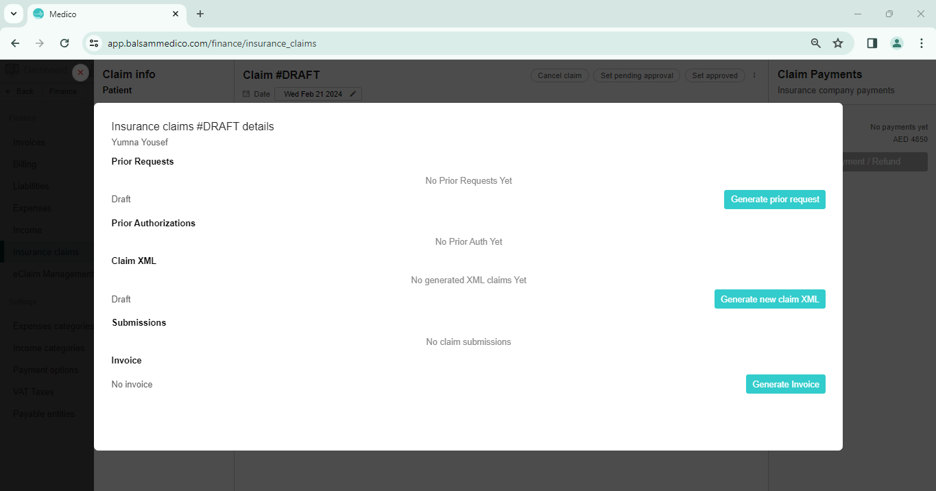 Balsam Medico Features: eClaimLink Integration – Balsam Medico | Modern ...